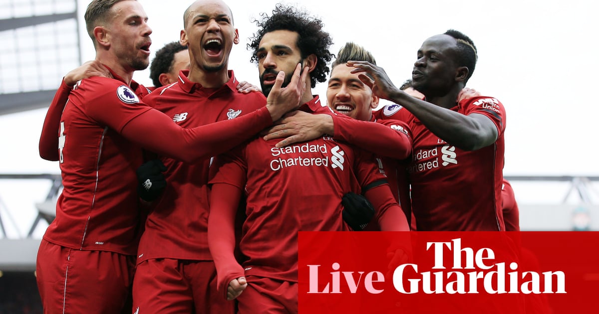 Liverpool 2 0 Chelsea Premier League As It Happened Premier League