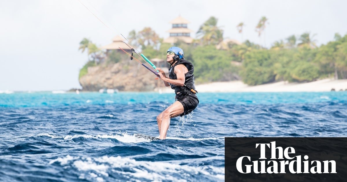 Barack Obama kitesurfing – in pictures | US news | The Guardian Barack Obama kitesurfing – in pictures | US news | The Guardian