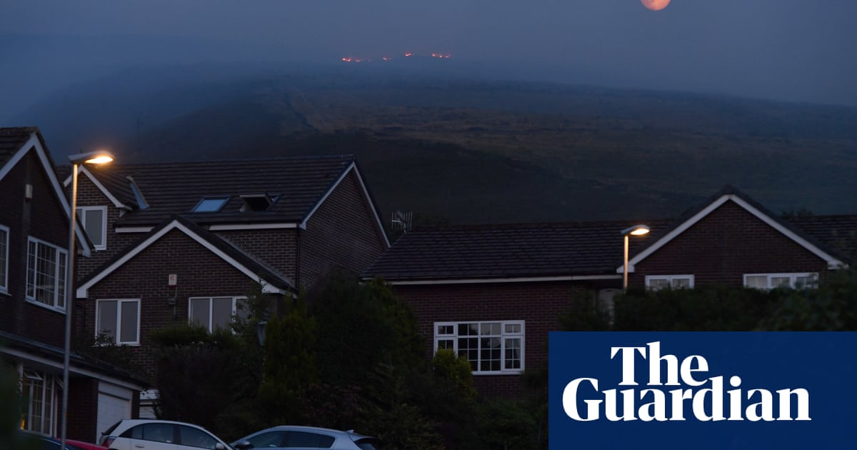 Wildfires Sweep Across Moors Outside Manchester In Pictures Uk News