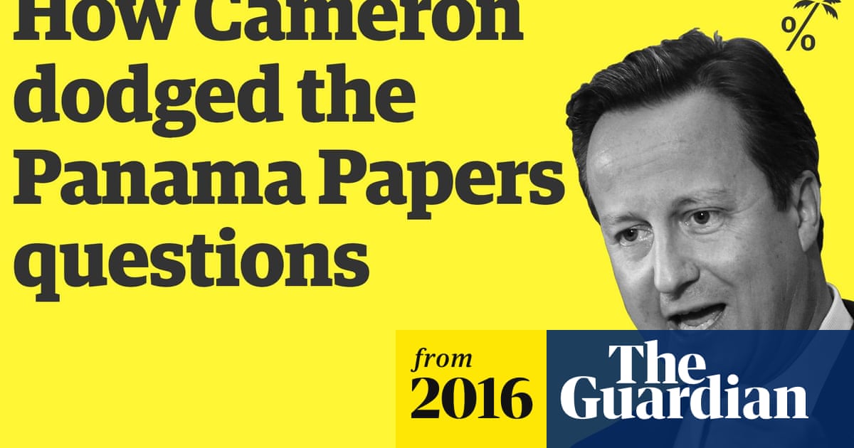How David Cameron Dodged The Panama Papers Questions Video Explainer