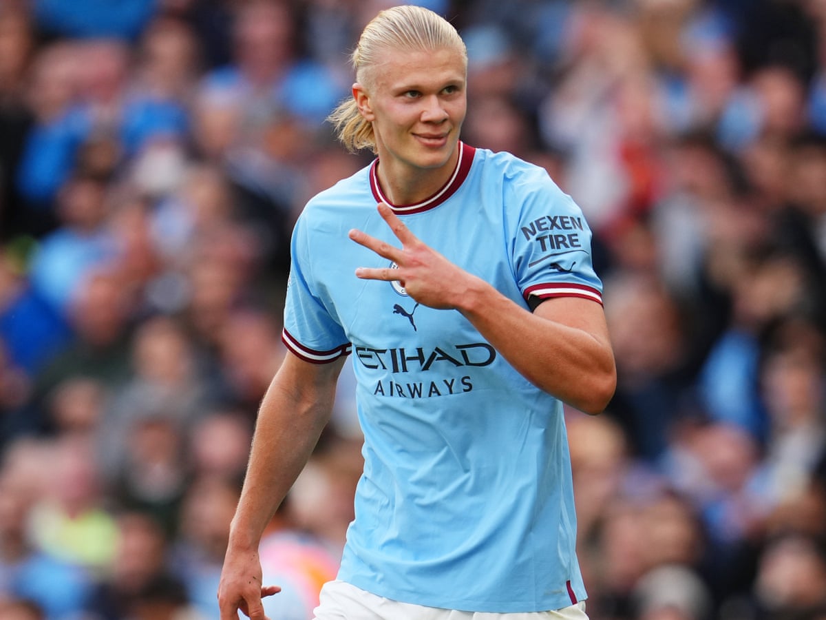 Erling Haaland pocketing INSANE wage at Manchester City Erling Haaland pocketing INSANE wage at Manchester City