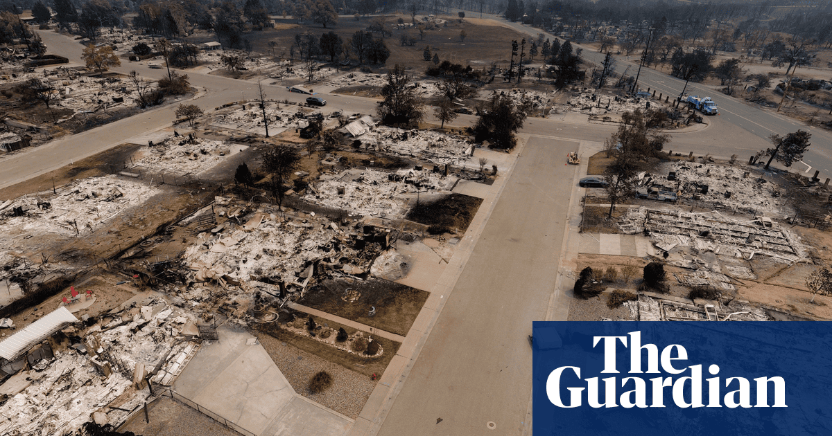 A California Town Ravaged By Wildfire In Pictures Environment The