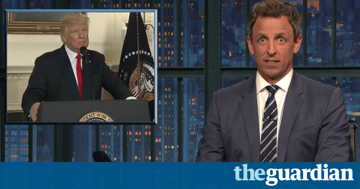Late Night Tv Is Donald Trump A Racist Ill Let You Decide Yes For