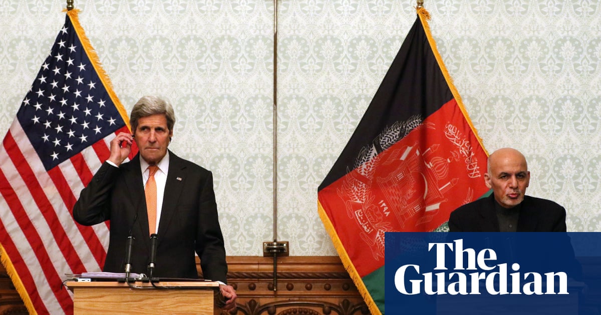 John Kerry Makes Surprise Visit To Kabul To Ease Tensions Over Afghan