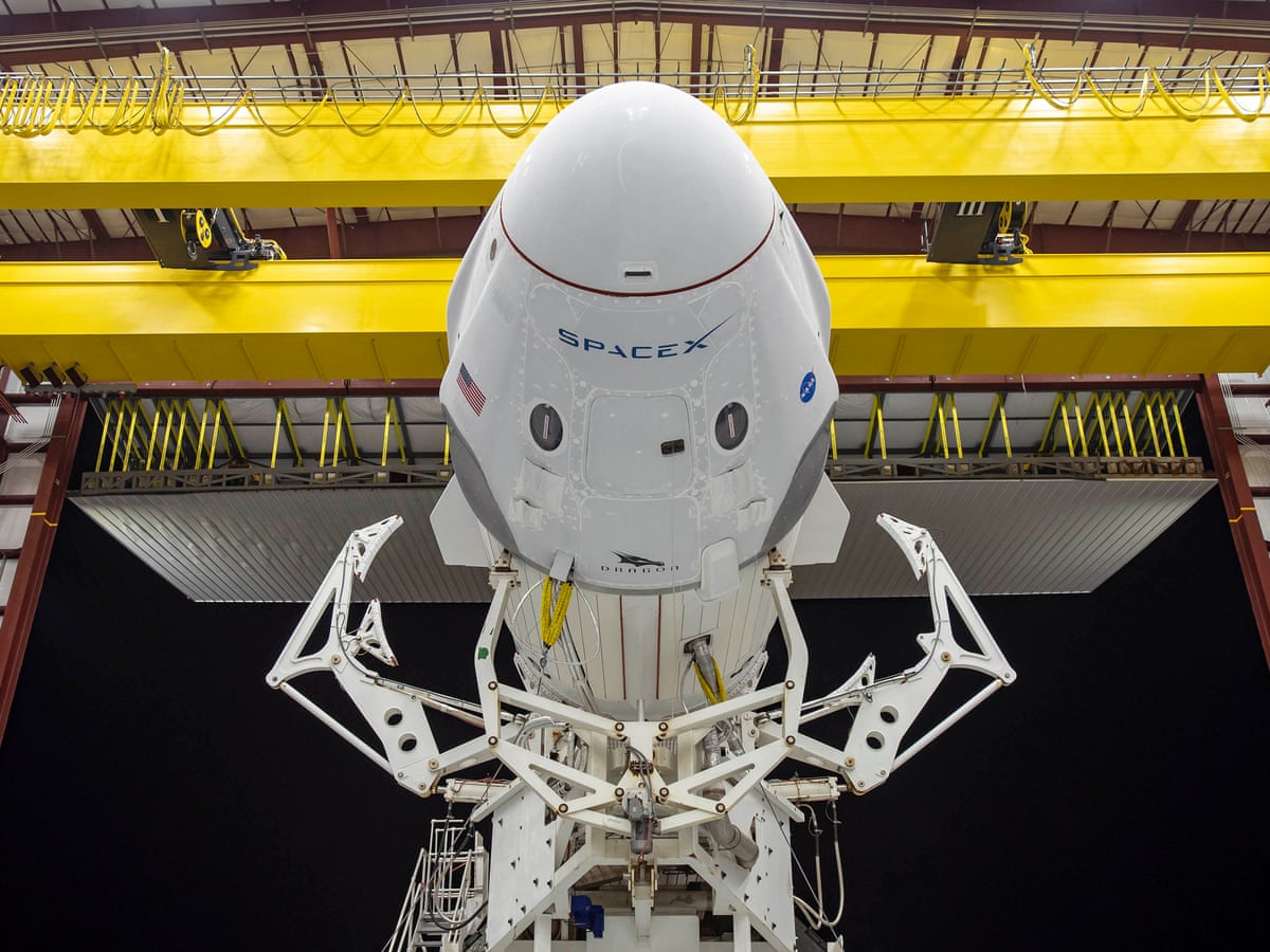 Spacex Manned Dragon Capsule