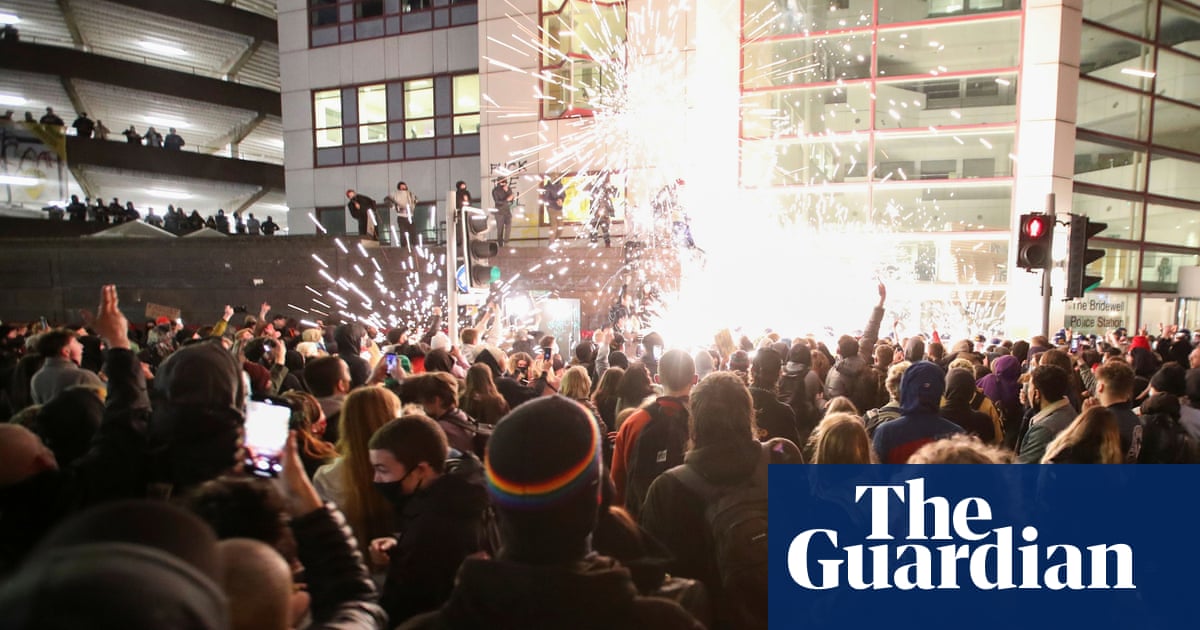 Kill The Bill Protest In Bristol In Pictures Uk News The Guardian