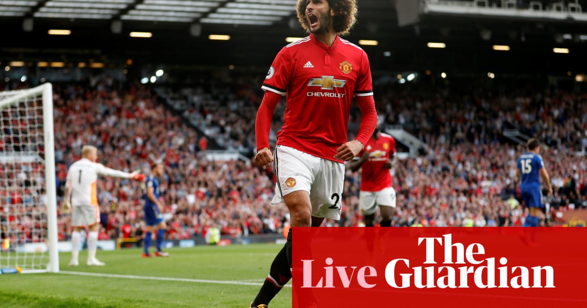 Manchester United 2 0 Leicester City Premier League As It Happened