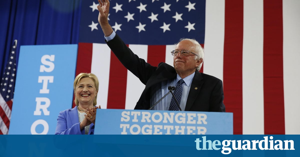 Bernie Sanders officially endorses Hillary Clinton for president | US ... Bernie Sanders officially endorses Hillary Clinton for president | US ...