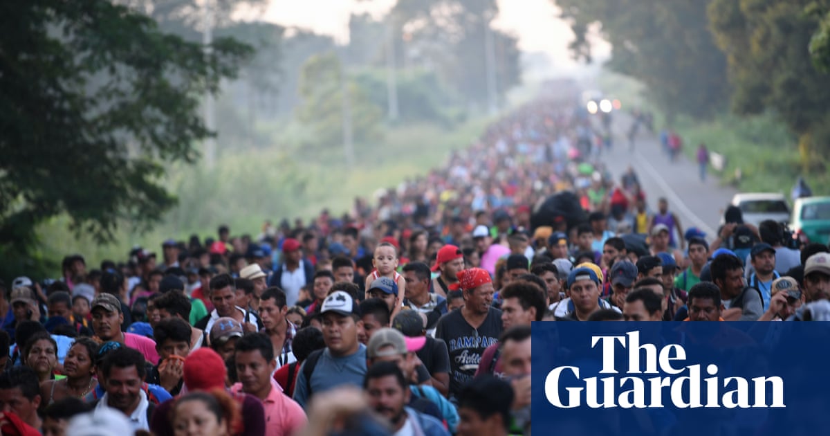 Migrant Caravan In Mexico En Route To The Us In Pictures World News