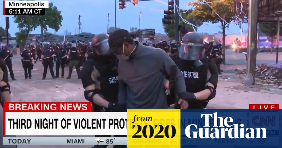 Cnn Journalists Arrested Live On Air While Covering George Floyd