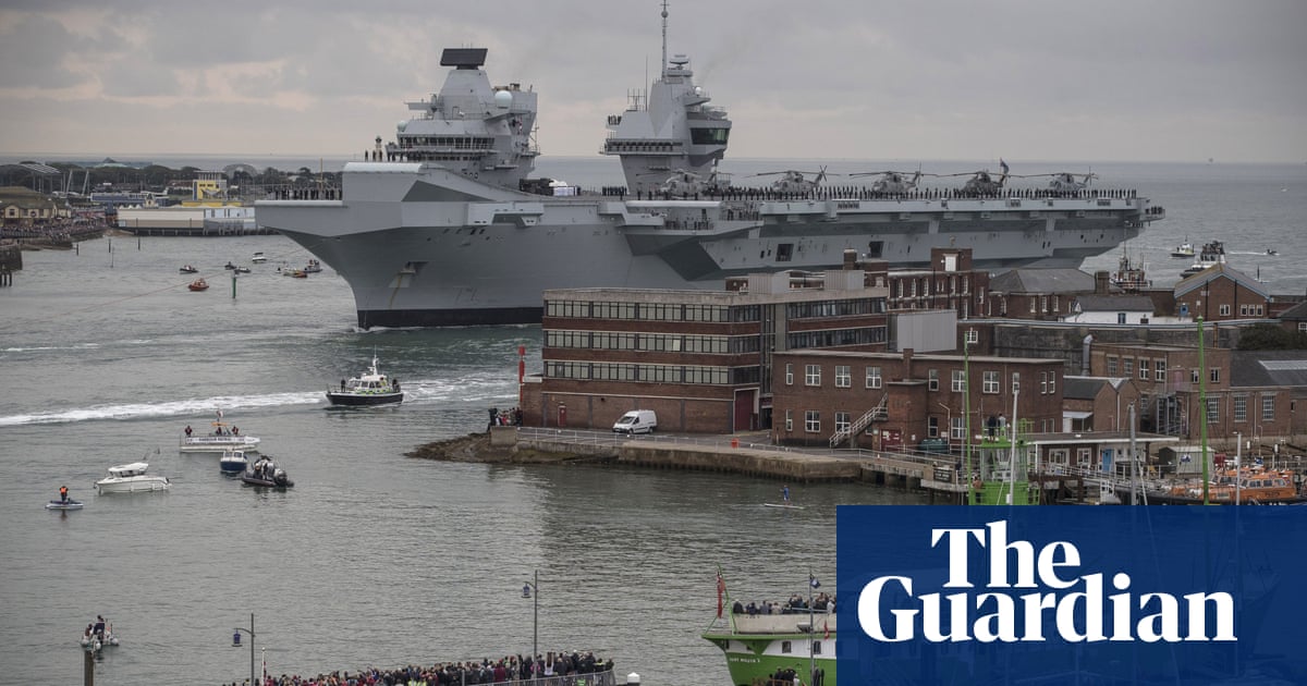 UK s Largest Warship Enters Portsmouth Video UK News The Guardian uk-s-largest-warship-enters-portsmouth-video-uk-news-the-guardian