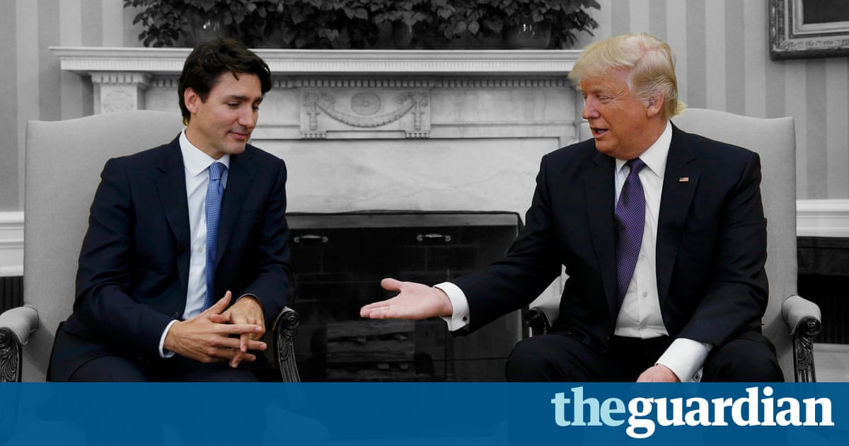 Donald Trumps Strange Handshake Style And How Justin Trudeau Beat It