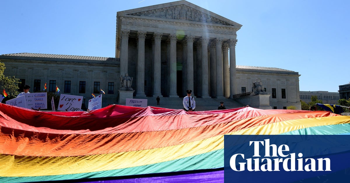 Activists Gather As Supreme Court Hears Arguments On Same Sex Marriage
