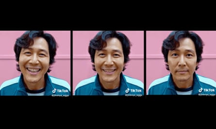 Screengrabs from corecore TikTok videos