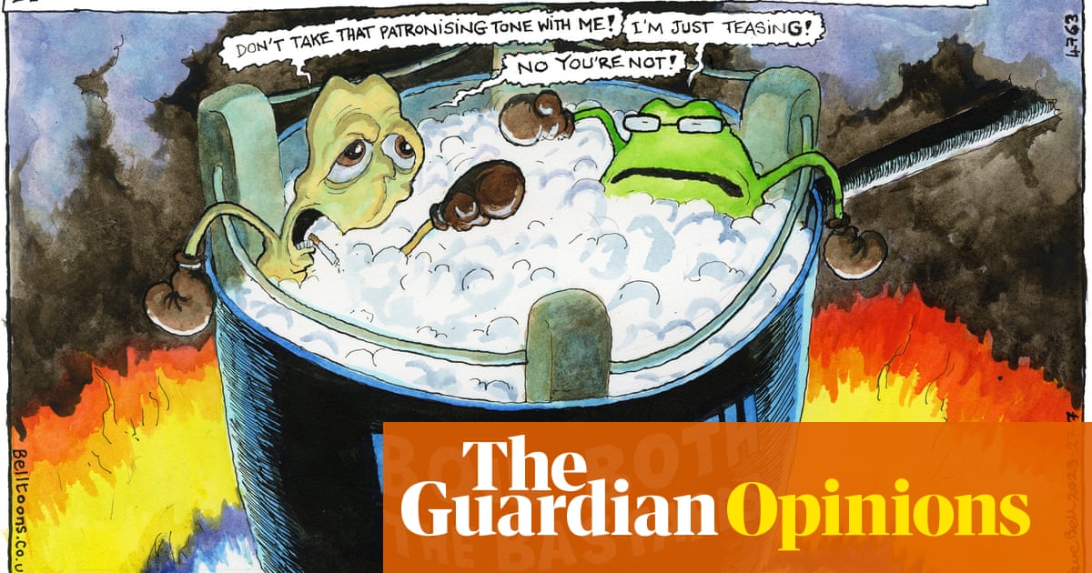 Steve Bell on Nigel Farage’s BBC interview with Nick Robinson – cartoon ... Steve Bell on Nigel Farage’s BBC interview with Nick Robinson – cartoon ...