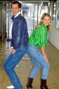 Michael Barrymore and Anneka Rice in 1986