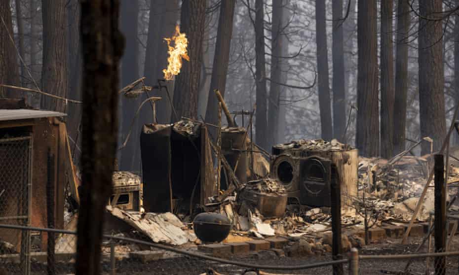 Caldor Fire Levels California Town Of Grizzly Flats As Dry Weather