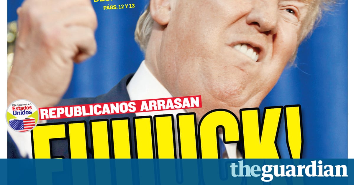 Newspaper Front Pages Cover Trumps Victory In Pictures Us News