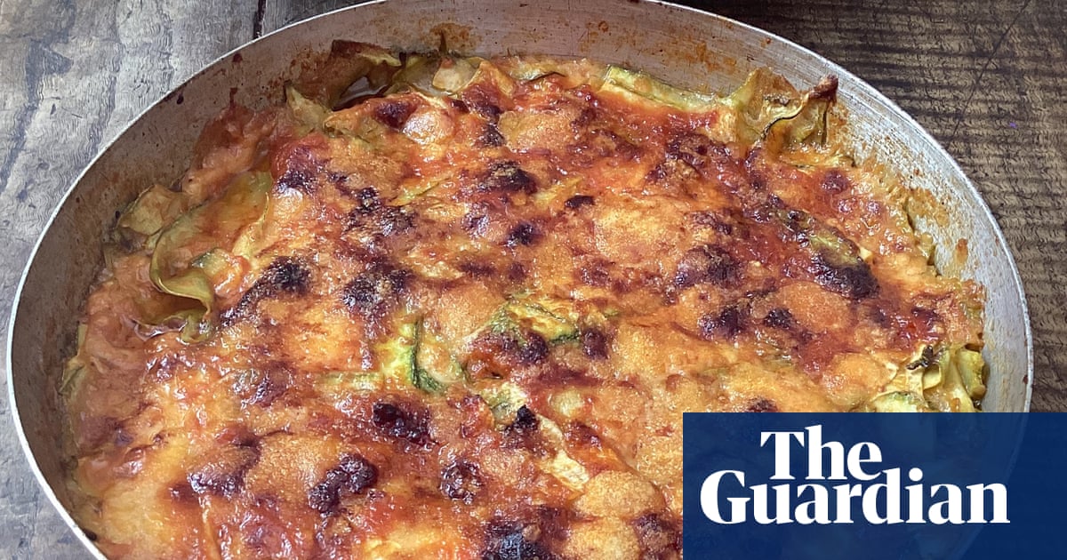 Rachel Roddys Recipe For Courgette Mozzarella And Parmesan Layered