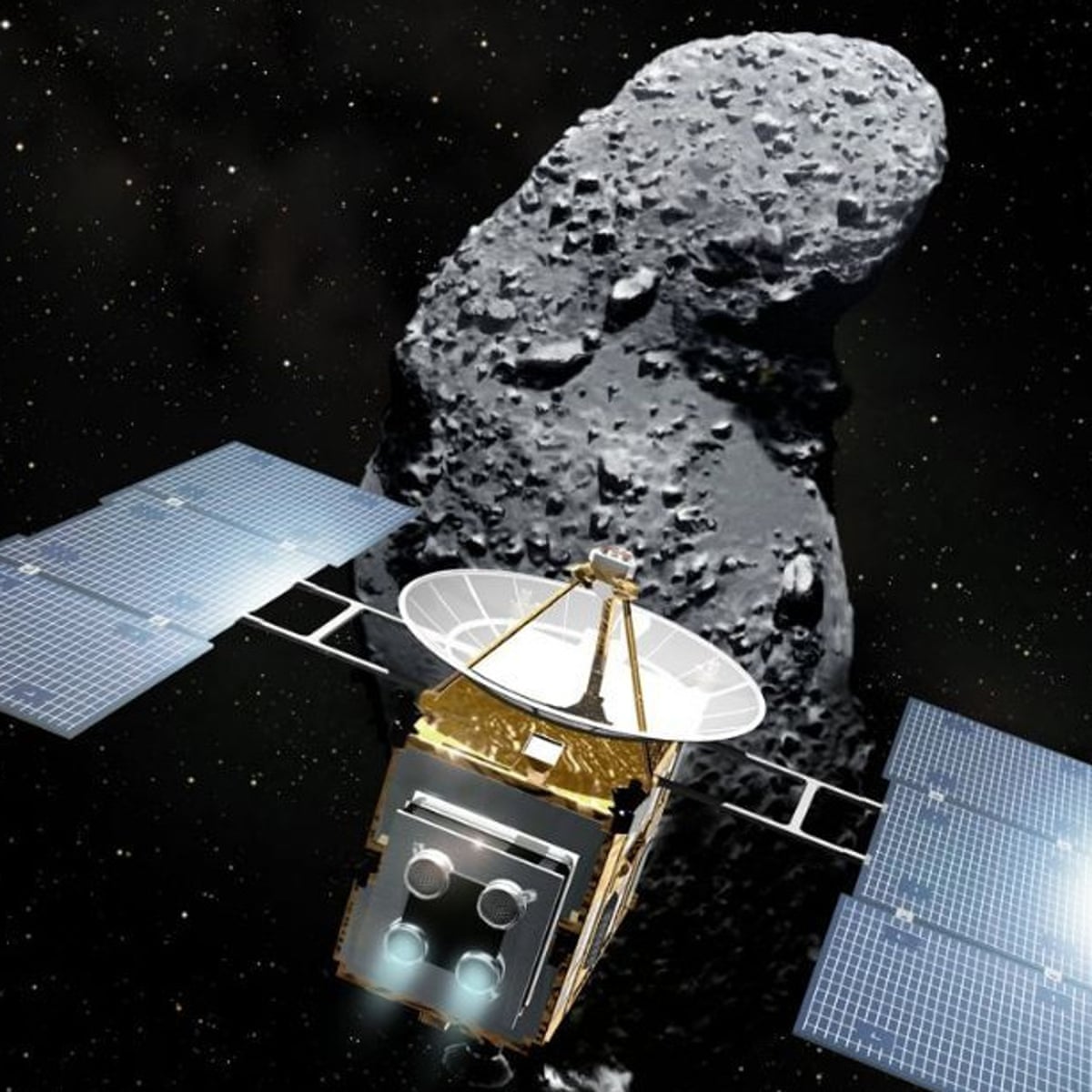 Asteroid Old Spacecraft Asteroid Old Spacecraft