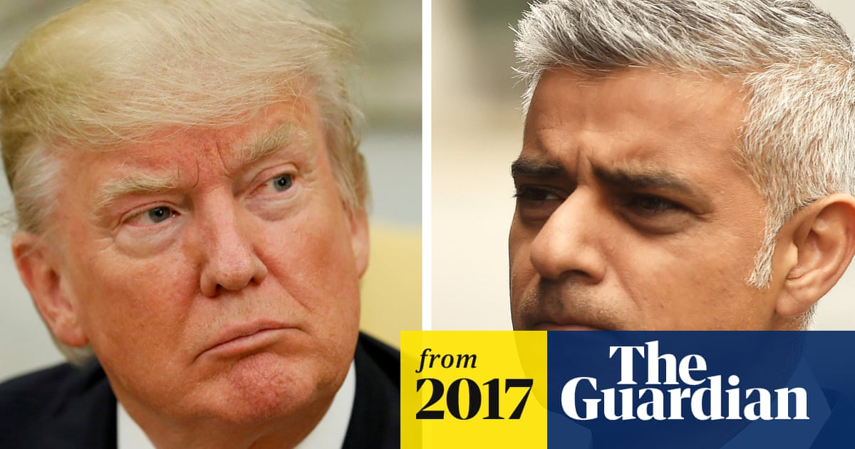 White House Denies Donald Trump Picking Fight With Sadiq Khan Video