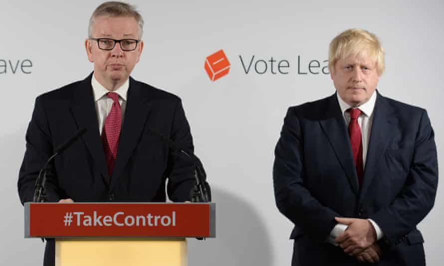 Gove Tweets Support For Boris Johnson In £350m A Week Row Brexit
