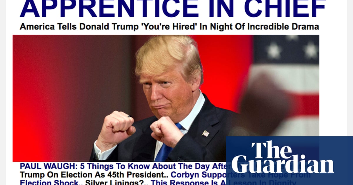 Newspaper Front Pages Cover Trumps Victory In Pictures Us News