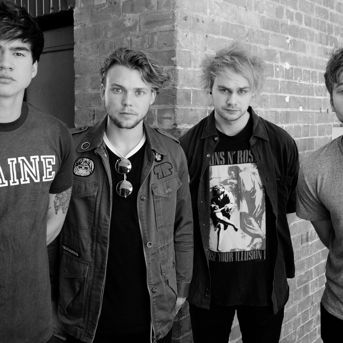 5sos Black And White Logo 5sos Black And White Logo