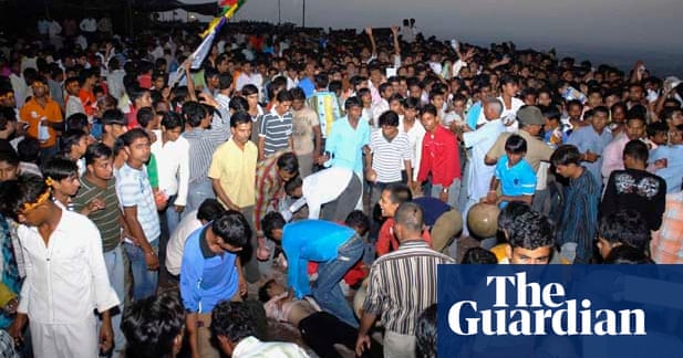 Worshippers killed in Indian temple stampede | World news | The Guardian Worshippers killed in Indian temple stampede | World news | The Guardian