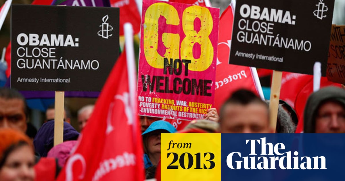 Anti G8 Protests Take Place In Central Belfast Video World News