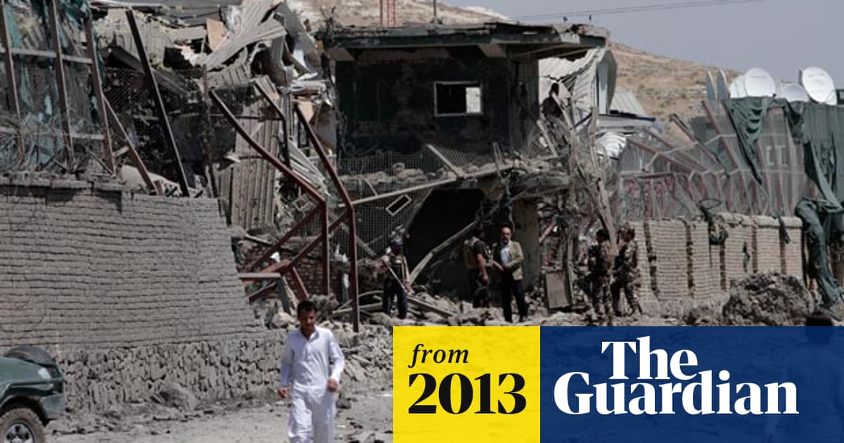 Taliban Insurgents Attack Foreign Supply Compound In Kabul Video