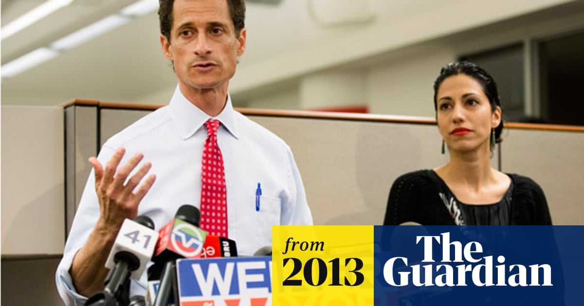 Weiner Sticks To Mayoral Race With Wife At His Side Despite New Sex