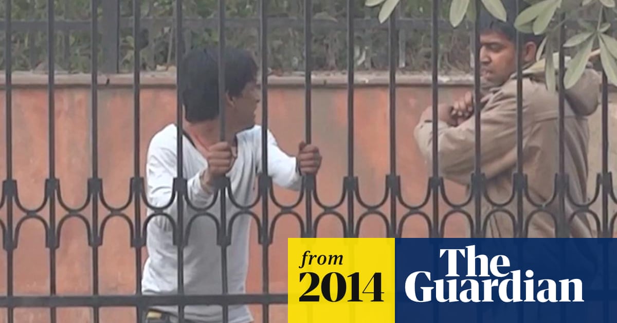 Delhi Police Secretly Filmed Beating Man In Street Video World News