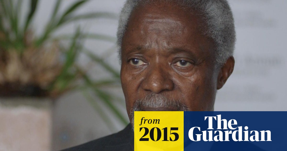 Kofi Annan Un Security Council Must Expand And Reform Video Interview World News The Guardian