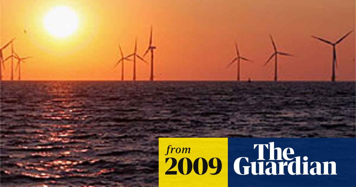 London Array Wind Farm Developers Seek Bailout Recession The Guardian