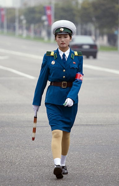 North Korean Traffic Women