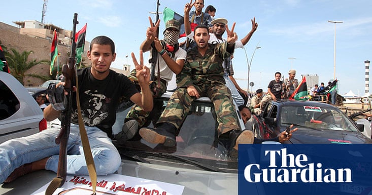 Libya Celebrates The Death Of Gaddafi In Pictures