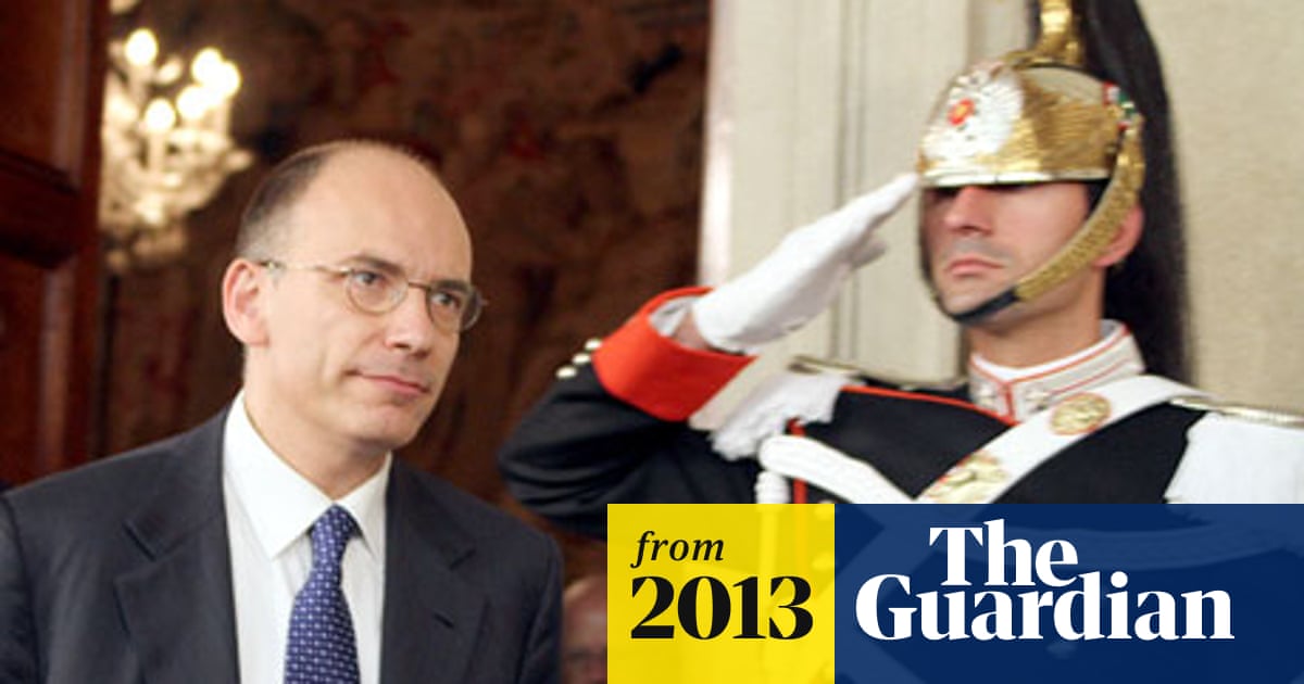 Enrico Letta named Italy's prime minister designate | Italy | The Guardian Enrico Letta named Italy's prime minister designate | Italy | The Guardian