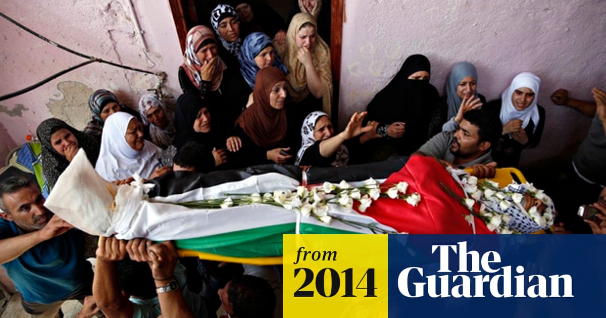 Israeli Soldiers Kill Palestinian In West Bank Israel The Guardian