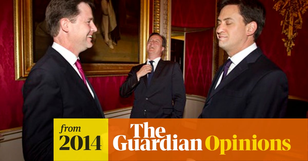 As Labour And Lib Dem Leaders Flutter Eyelashes Cameron Eyes The