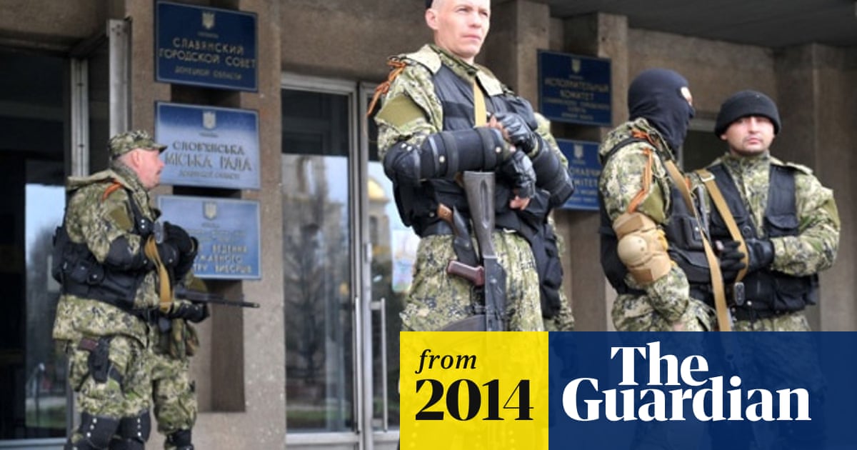 Pro Russian Rebels Vow To Take Control Of Infrastructure Across Donetsk