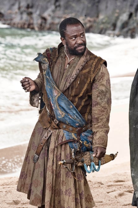 Lucian Msamati as Salladhor Saan in Game of Thrones.