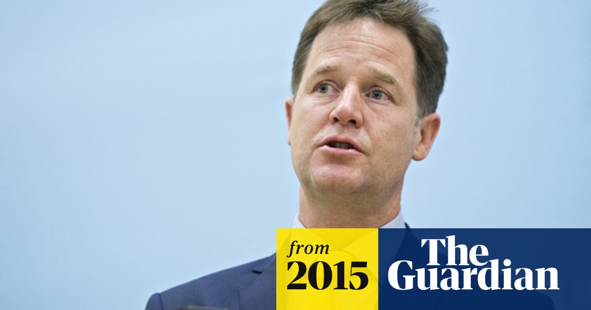 Nick Clegg Promises Nhs Extra £8bn If Lib Dems Re Enter Government In