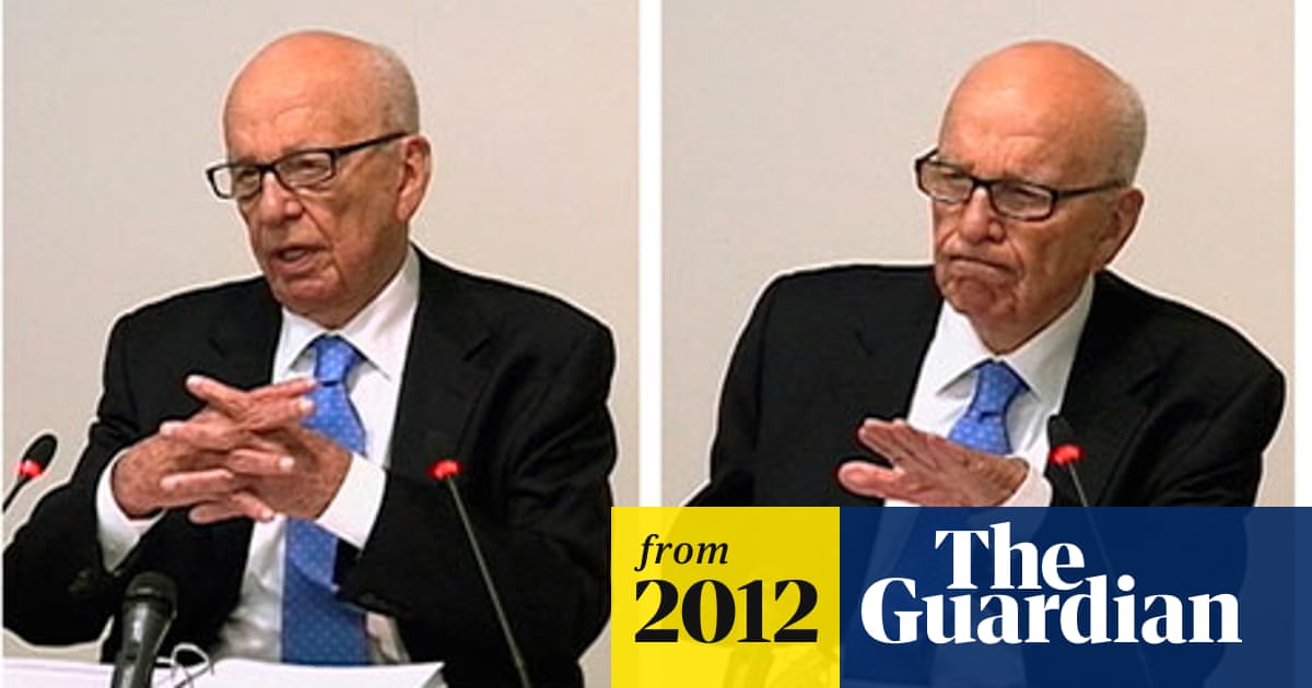 Rupert Murdoch The Best Quotes From His Evidence To The Leveson