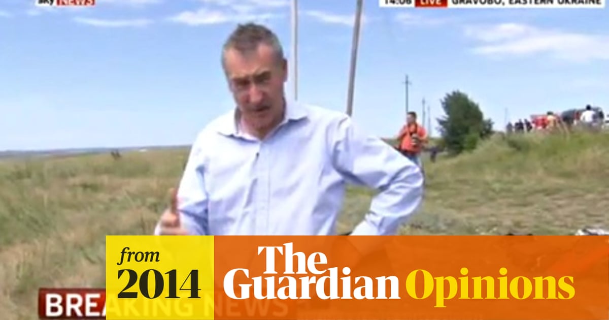 Mh17 My Error Of Judgment By Sky News Reporter Sky The Guardian