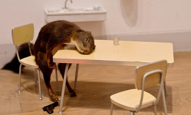 FARK.com: (8570336) I don't always get upstaged by a dead squirrel, but ...